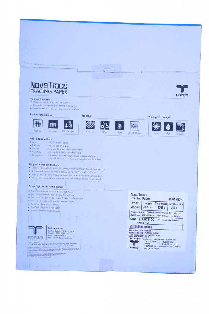 Tracing Papers – Industrial Paper World